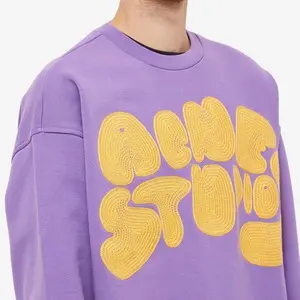 Acne Studios Fyre Bubble Logo Crew Sweatshirt