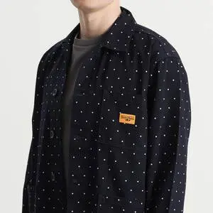 SERVICE WORKS Polka Dot Chore Shirt Jacket