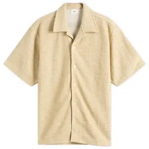 Nn07 Julio Boucle Shorts Sleeve Shirt - White Pepper