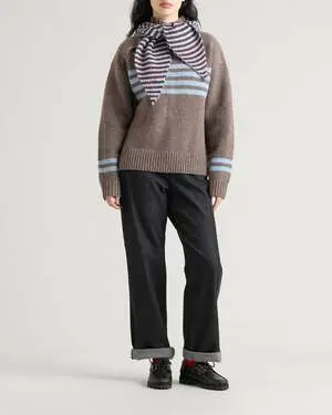 DAMSON MADDER Tallulah Button Detail Jumper