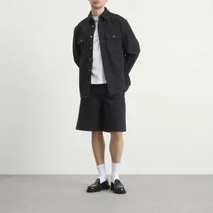 Casablanca Laser Monogram Denim Shirt