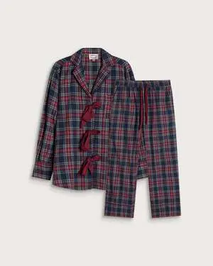 DAMSON MADDER Antonella Pyjama Set - Malbec