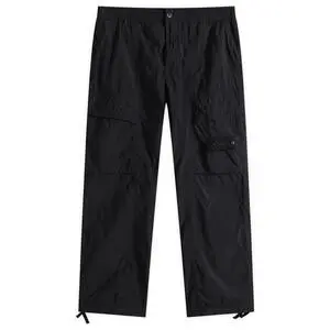 Stone Island Ghost Nylon Smerigliato Cargo Trousers - Black