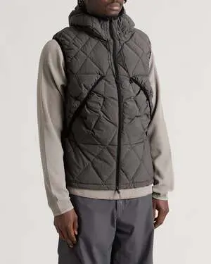 ROA Nuna 800 Fill Power Pinstriped Down Vest Jacket