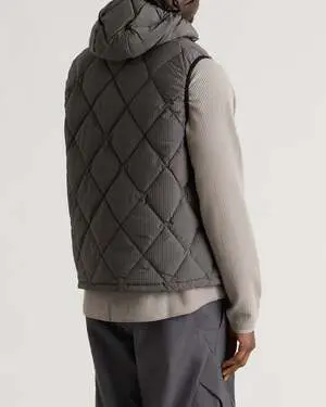 ROA Nuna 800 Fill Power Pinstriped Down Vest Jacket
