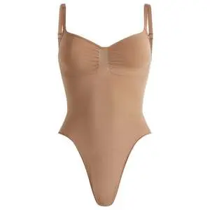SKIMS Seamless Sculpt Thong Bodysuit - Sienna