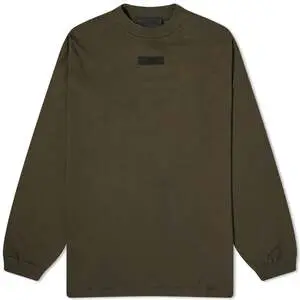 Fear Of God Spring Tab Long Sleeve T-shirt - Ink