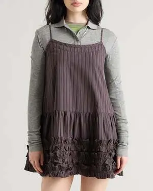 DAMSON MADDER Rio Mini Ruffle Dress