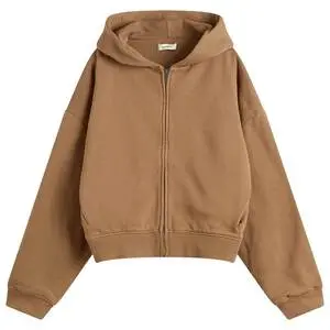 ENTIRE STUDIOS Thermal Waffle Hoodie - Dune