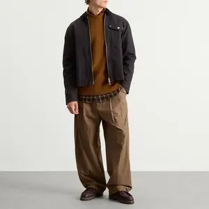 John Smedley Couper Moss Stitch British Wool Jumper