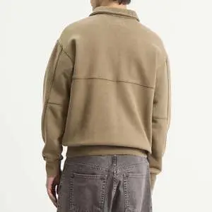HERESY Green Quarter Zip Sweatshirt