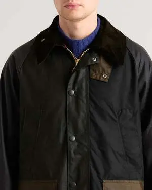 Barbour Patchwork Os Bedale Wax Jacket
