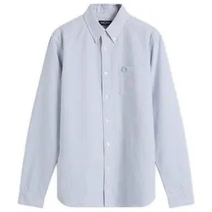 Fred Perry Oxford Stripe Shirt - Blue/white