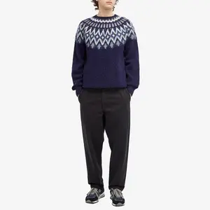 HOWLIN BY MORRISON Howlin' Future Fantasy Fair Isle Crew Knit