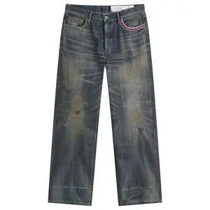 NEIGHBORHOOD Savage Denim Dp Wide Jeans - Indigo