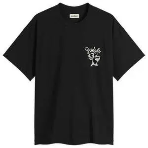 SNDYS. Wine T-shirt - Black