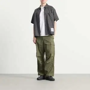NEIGHBORHOOD Bw Check Shorts Sleeve Shirt