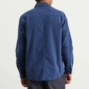 Folk Embroidery Direction Babycord Shirt