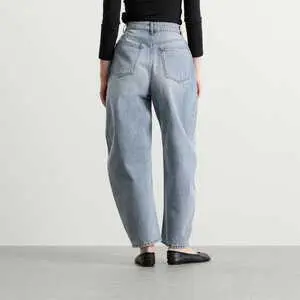 RÓHE High-waist Sculptural Denim Jeans