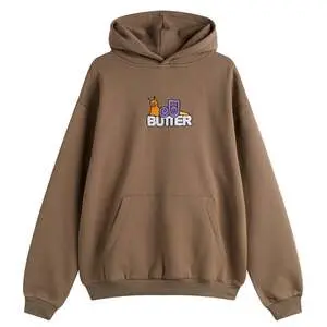 BUTTER GOODS Snail Hoodie - Umber