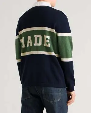 HUMAN MADE Knit Rugby Shirt