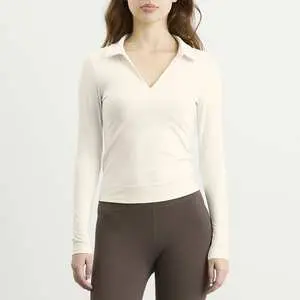 TALA Dayflex Polo Long Sleeve Top