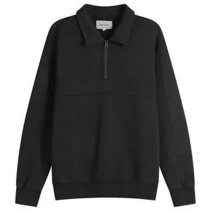 HERESY Green Quarter Zip Sweatshirt - Ash