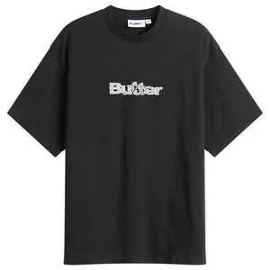 BUTTER GOODS Smashed Logo T-shirt - Black