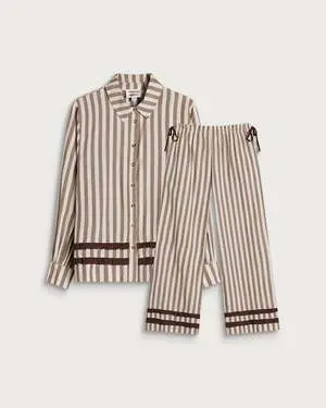 DAMSON MADDER Izzy Pyjama Set - Stripe