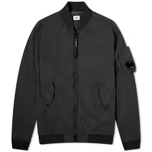 C.P. COMPANY Nycra-r Bomber Jacket - Black