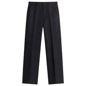 Dries Van Noten Pinstripe Worsted Wool Trouser