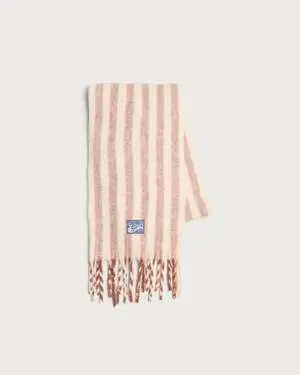DAMSON MADDER Brushed Fluffy Scarf | Size: | Wool/acrylic/polyamide | End Clothing - Multicolor