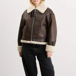 DUNST Oversized Shearling Jacket
