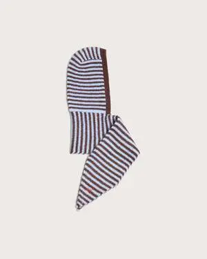 DAMSON MADDER Tie Front Hood - Blue
