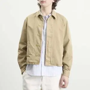 Auralee Garment-dyed Finx Light Chino Blouson Jacket
