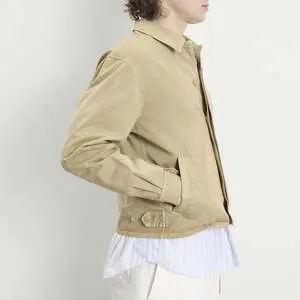 Auralee Garment-dyed Finx Light Chino Blouson Jacket