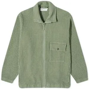 Universal Works Pike Waffle Track Jacket - Birch