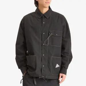 AND WANDER Cordura Cotton Ripstop Shirt Jacket