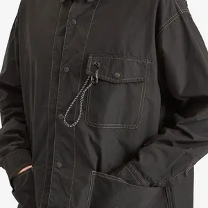 AND WANDER Cordura Cotton Ripstop Shirt Jacket