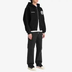 COLE BUXTON Collegiate Crest Zipped Hoodie