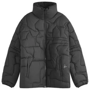 PARRA Boring Village Puffer Jacket - Black