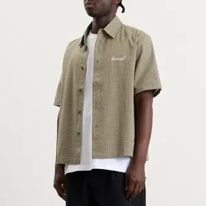 BOUND Gingham Cropped Shirt