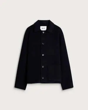 Nn07 Morgan Double Faced Wool Jacket - Deep Navy