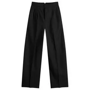 AMI Paris High Waist Trouers - Black