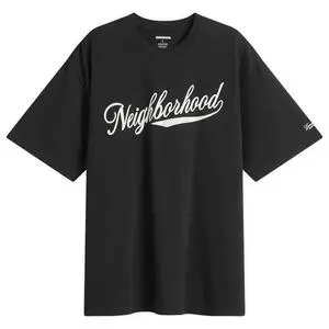 NEIGHBORHOOD Ss-2 Baseball Logo T-shirt - Black