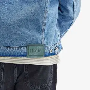 Drole De Monsieur Lined Denim Trucker Jacket