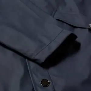 Rains Long Jacket - Navy
