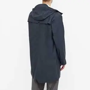 Rains Long Jacket - Navy