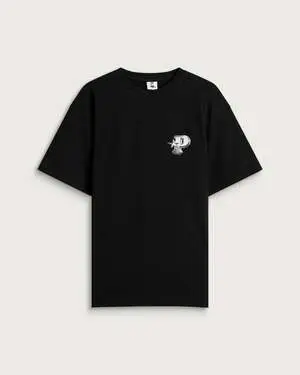 PAWA SPEED SPORTS Dragon Doggo Spiral T-shirt - Black