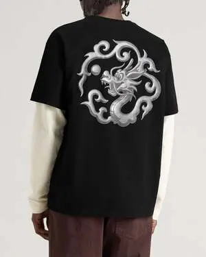 PAWA SPEED SPORTS Dragon Doggo Spiral T-shirt